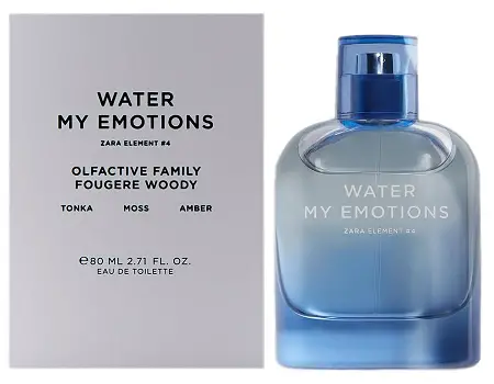 Zara Element #4 Water My Emotions Cologne for Men by Zara 2022 ...