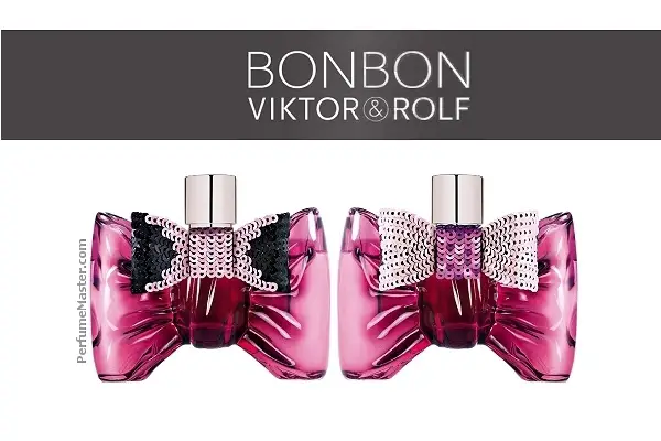 Viktor & Rolf Bonbon Pink+Black Sequin Bow Limited Editions - Perfume News